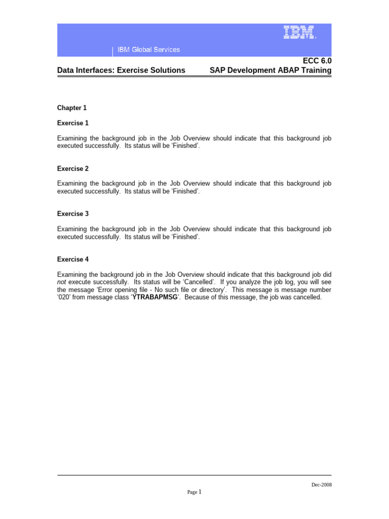 7.11 - Data Interface Exercises Solutions | PDF | Error Detection And ...