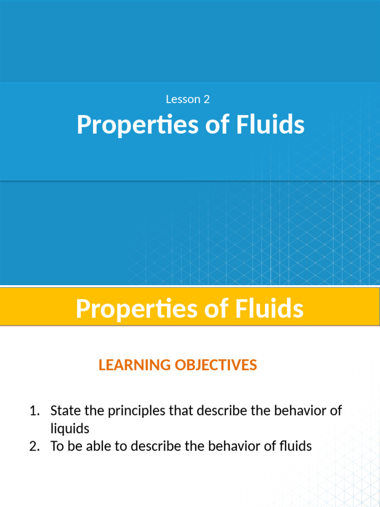 Lesson_2_Properties_of_Fluids [Autosaved] | PDF | Buoyancy | Mechanical ...