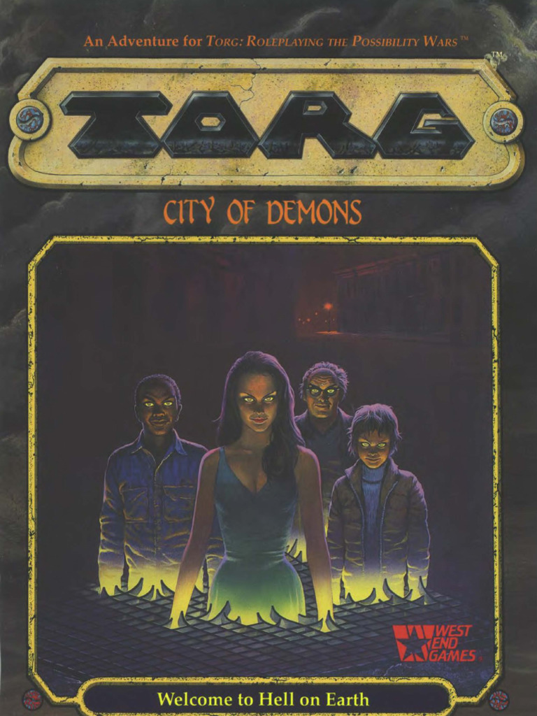 Torg - 10 - City of Demons | PDF | Tabletop Games | Role Playing Games