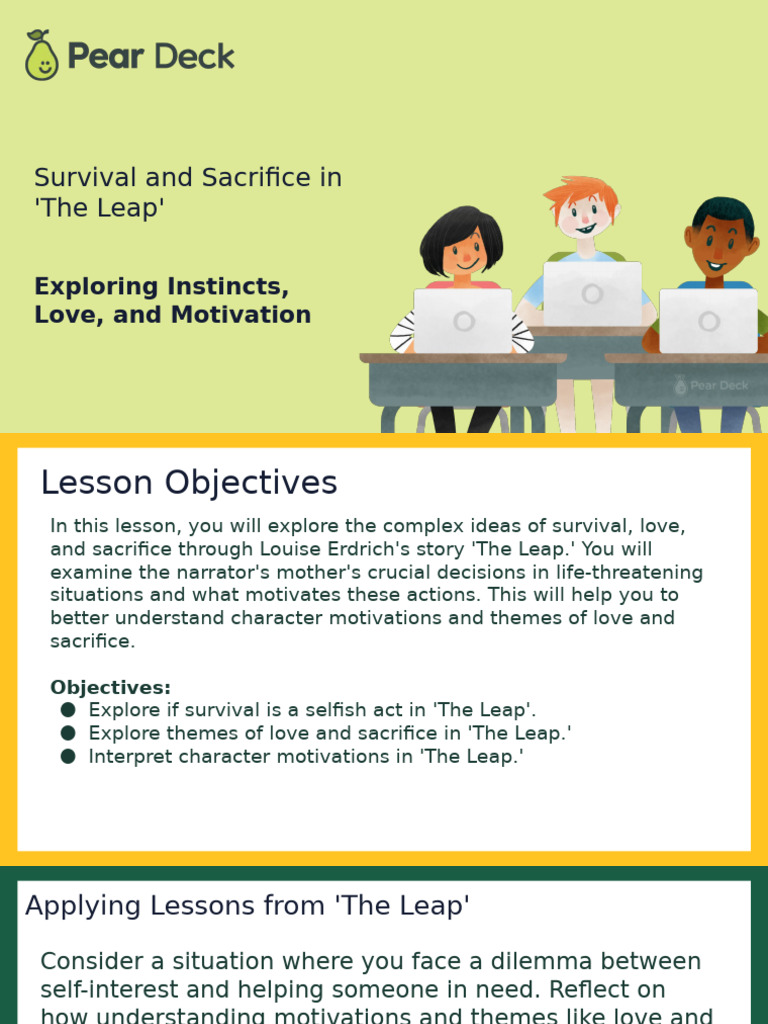 The Leap Revision | PDF | Love | Motivation