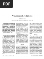 VOSP: Visual Perception Test Battery | PDF | Perception ...