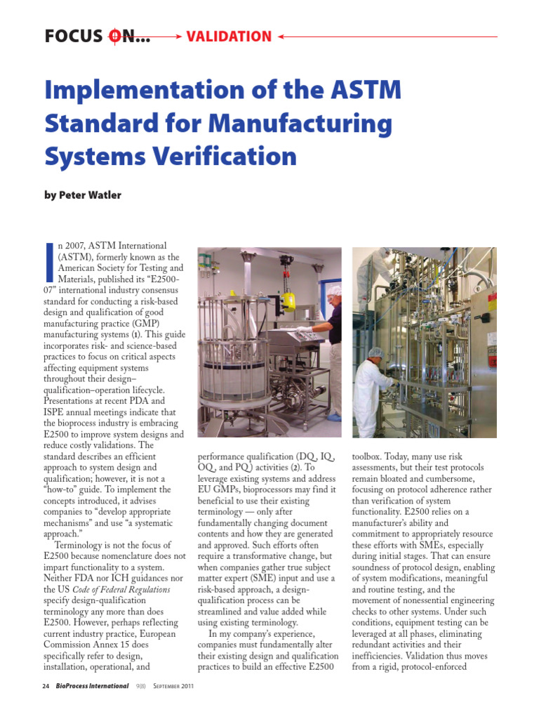 Manufacturing Systems Verification | PDF | Verification And Validation