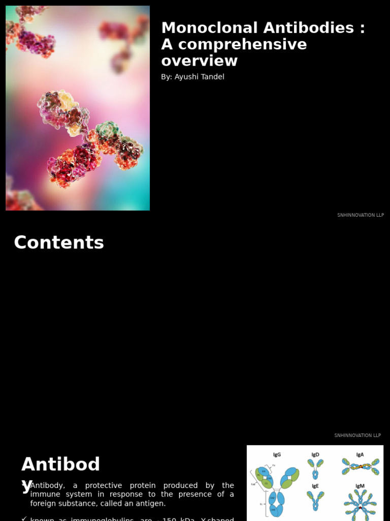 Presentation 3 (3) | PDF | Antibody | Epidermal Growth Factor Receptor