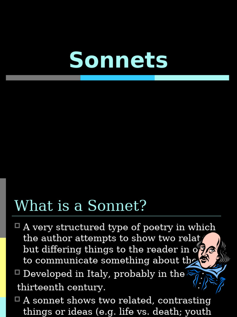 Sonnets | PDF | Sonnets | Poetry