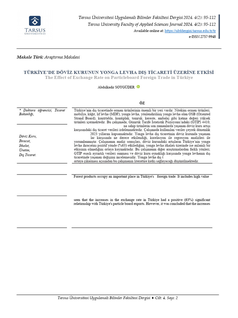 t Rk Ye de d v z Kurunun Yonga Levha Di t Caret Zer Ne Etk s [#1498216]-3992489 | PDF