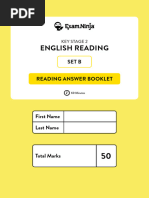 Year 6 CGP Reading Comp Answers | PDF | Theseus | Poetry