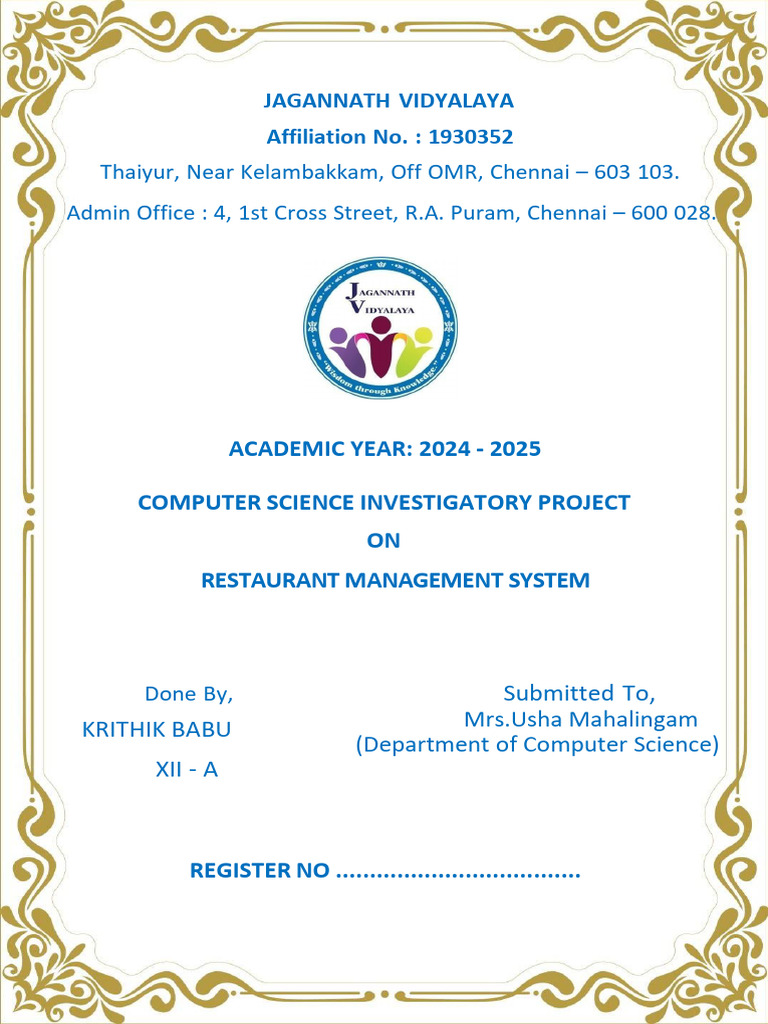 Computer Front Page | PDF