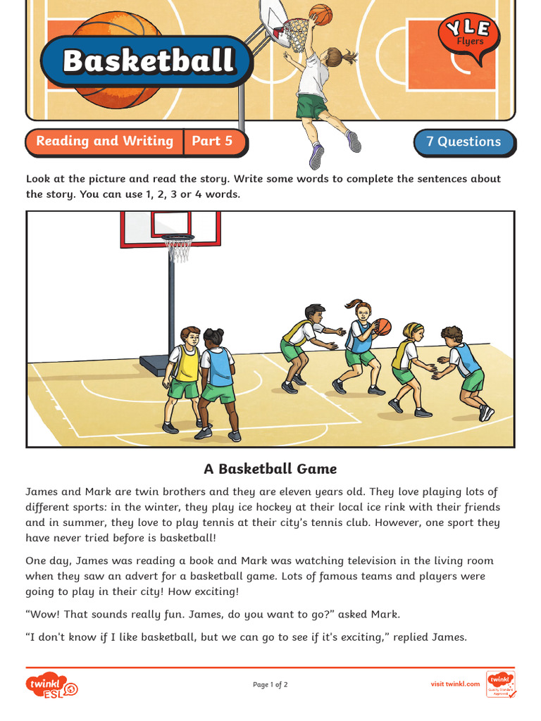 T e 1689789306 Esl Yle Flyers Reading and Writing Part 5 Practice ...