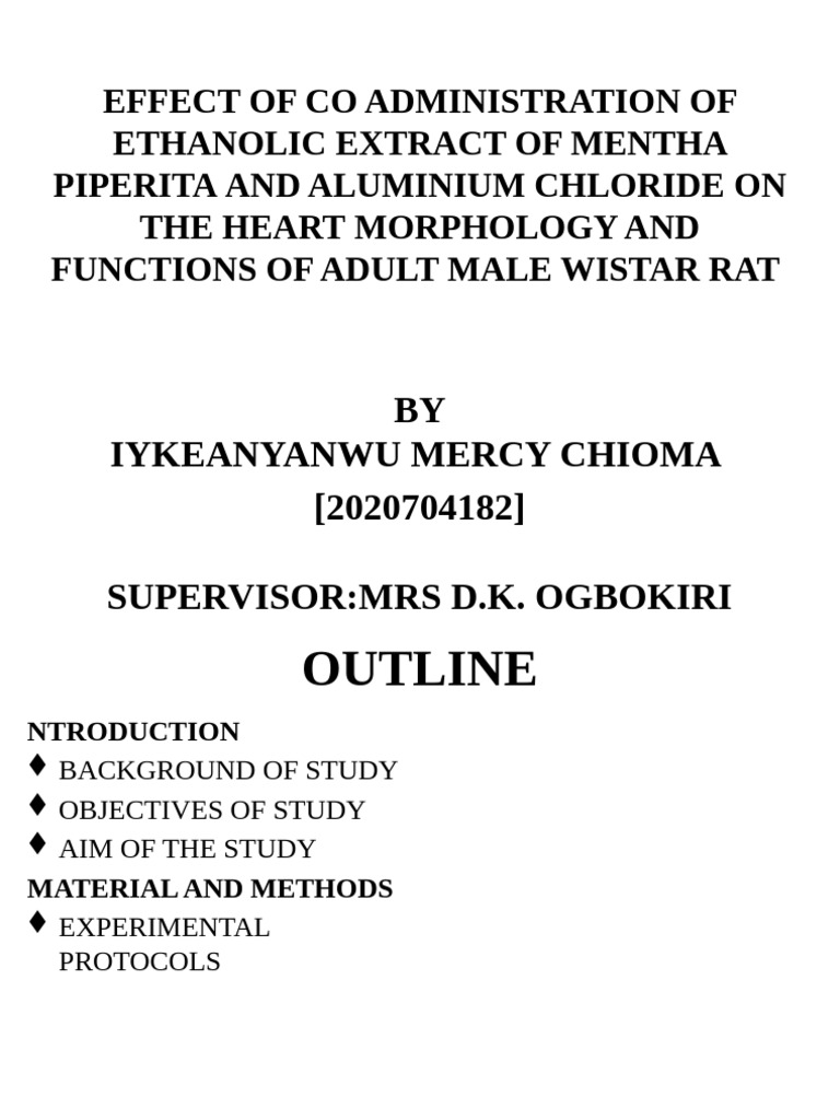 Mercy Chioma 2020704182 2 | PDF | Chemical Substances