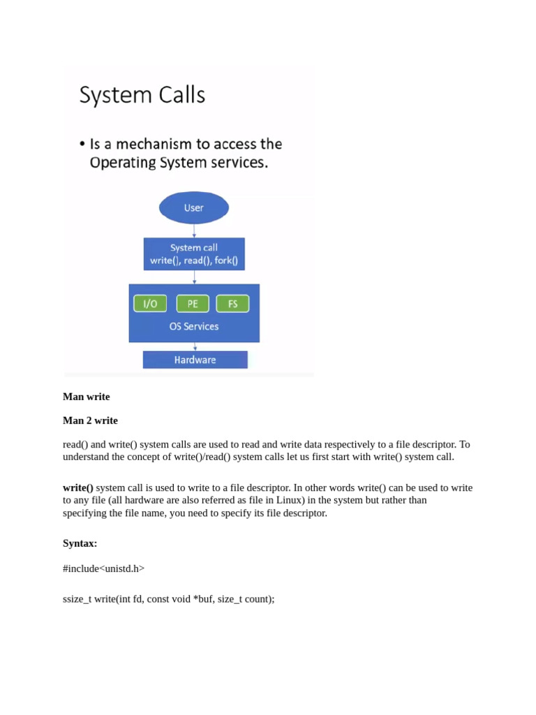 Read Write System Call Prac 3 Pdf Parameter Computer Programming Computer File