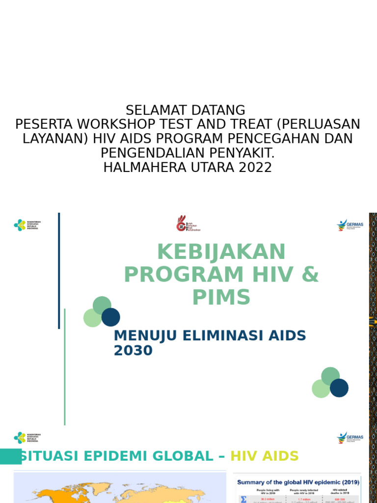 Kebijakan Program HIV AIDS Dan PIMS | PDF
