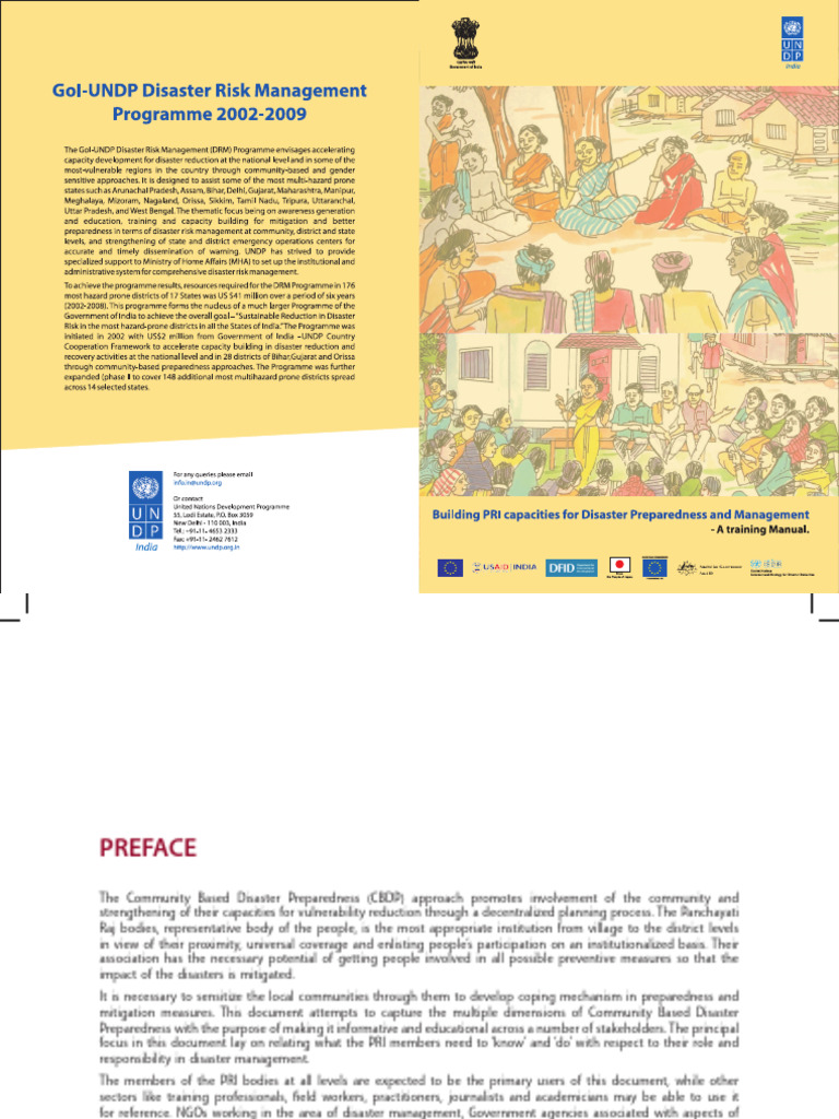 Building Pri Capacities For Disaster Preparedness and Management | PDF ...