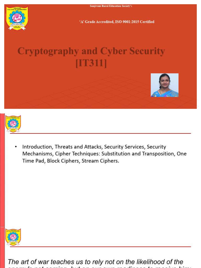 Unit 1_Security Fundamentals | PDF | Computer Security | Security