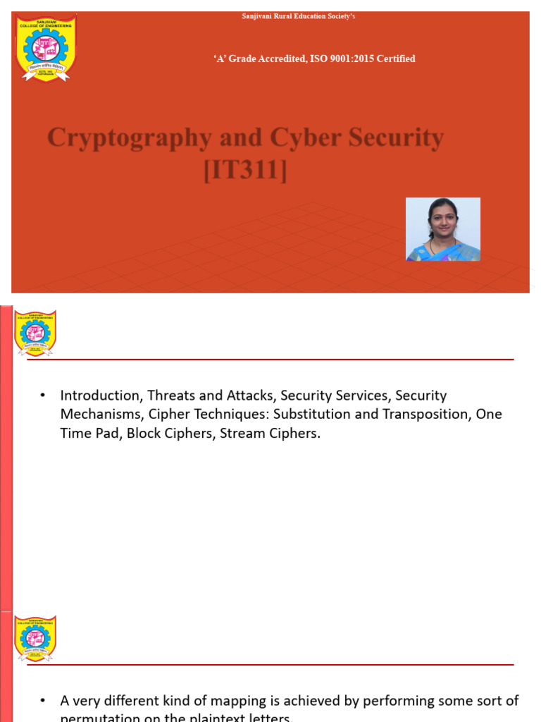 Cybersecurity Basics for Students | PDF | Cipher | Cryptography
