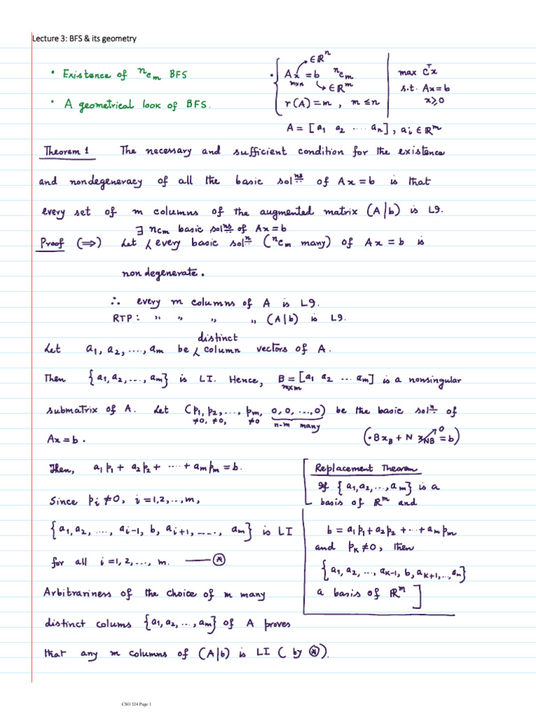 Lecture 3: BFS & Its Geometry: CSO 324 Page 1 | PDF
