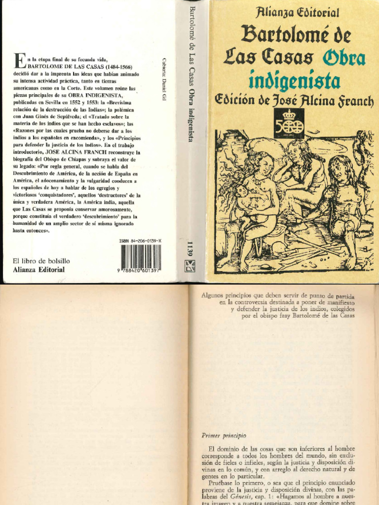 Bartolomé de Las Casa Página de 453 A474 | PDF | Nueva españa | America ...