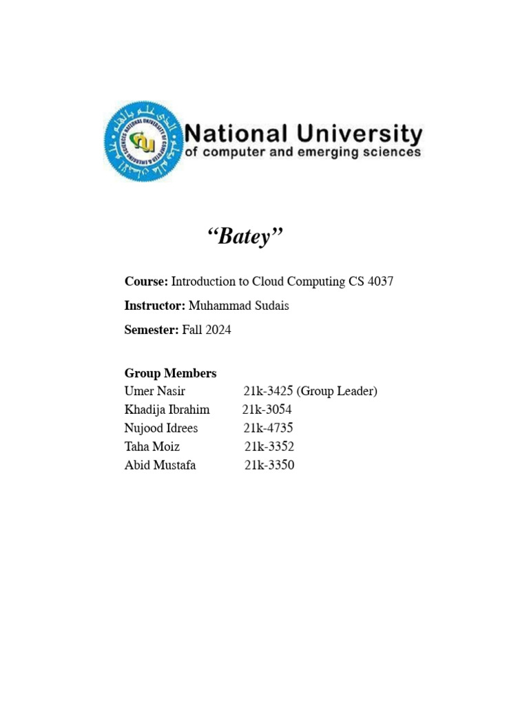 Icc Project Final Report | PDF | Microsoft Azure | Cloud Computing