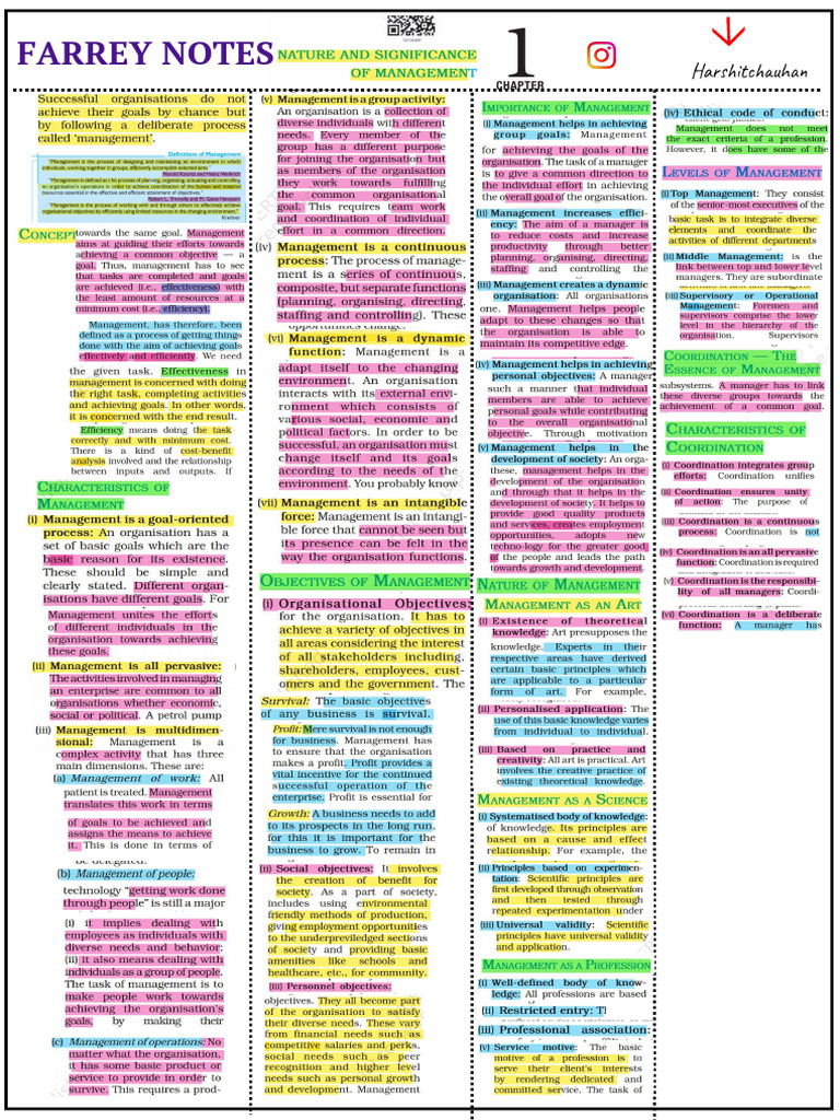 Farrey Notes Overview and Insights | PDF