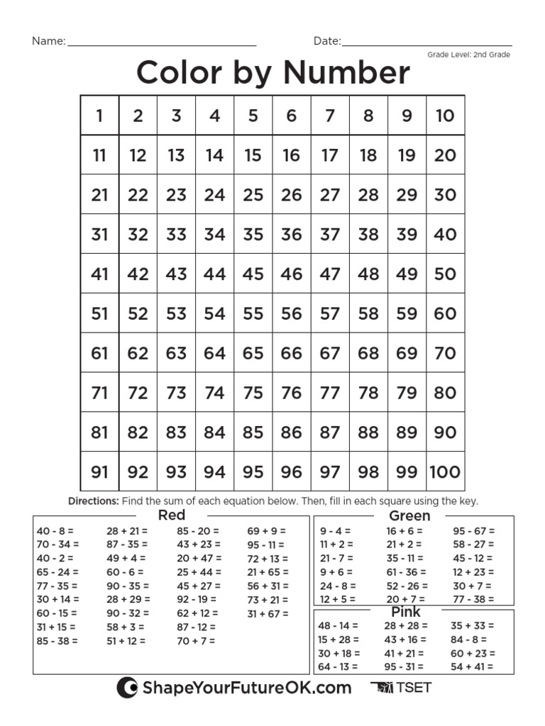 SYF 100 Day of School - F 2ndgrade | PDF