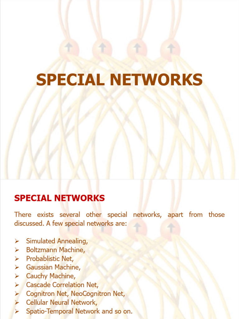 special networks | PDF | Mathematical Optimization | Applied Mathematics