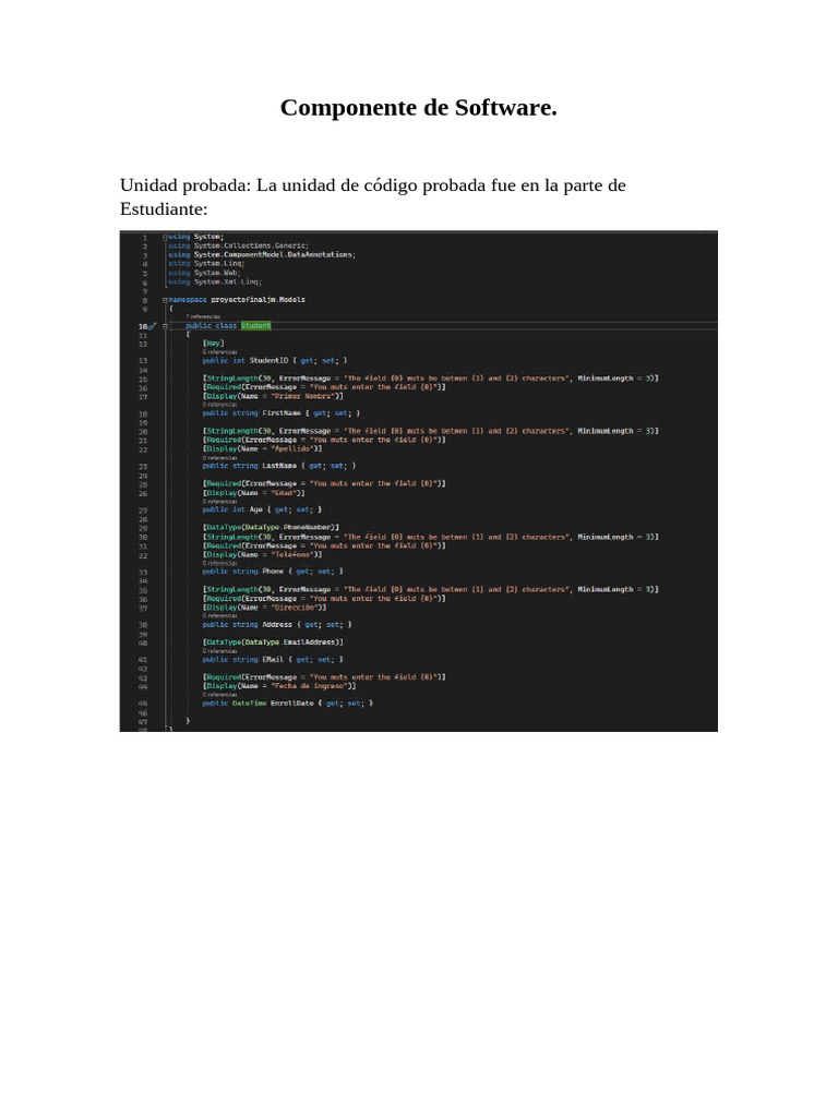 Solución de Errores y Funciones CRUD en Software | PDF