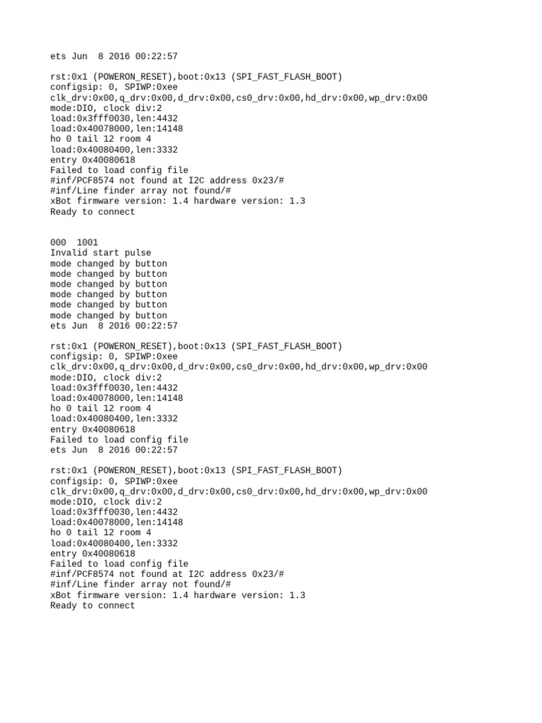 Esp Web Tools Logs | PDF