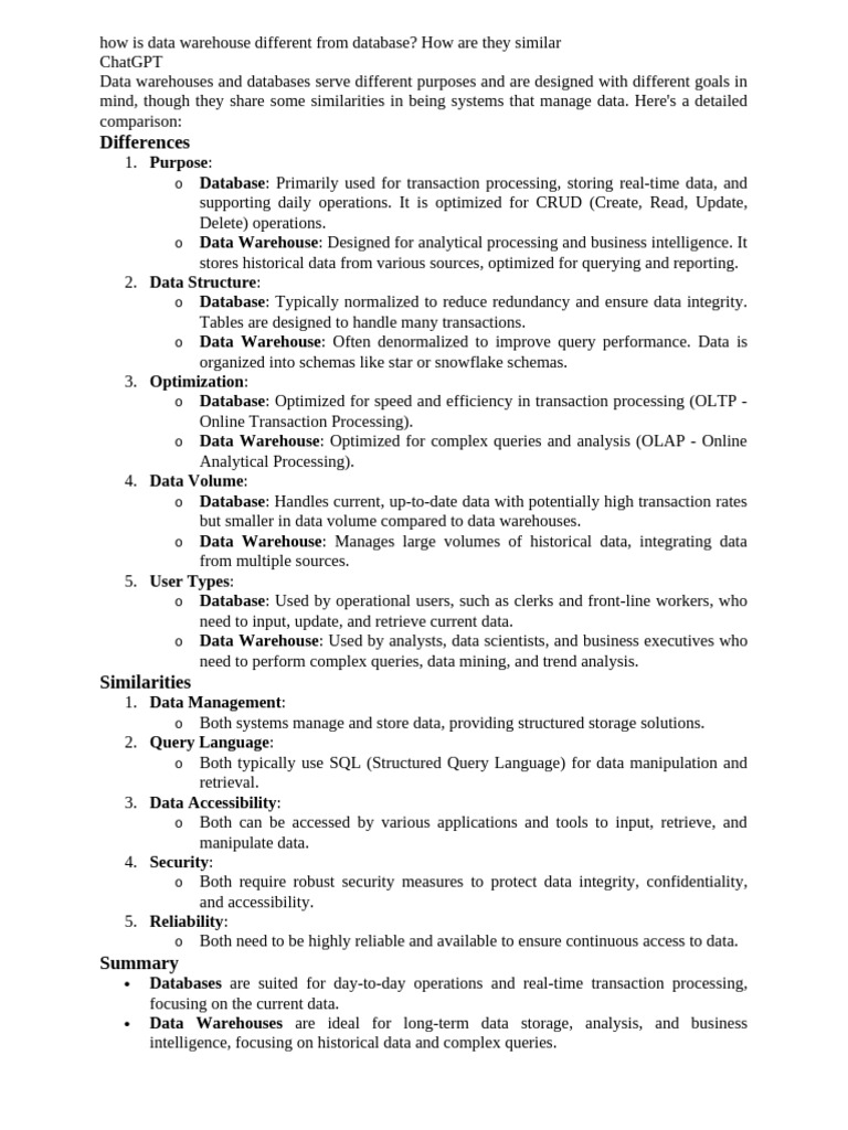 Chapter One Questions | PDF | Data Warehouse | Statistical Classification