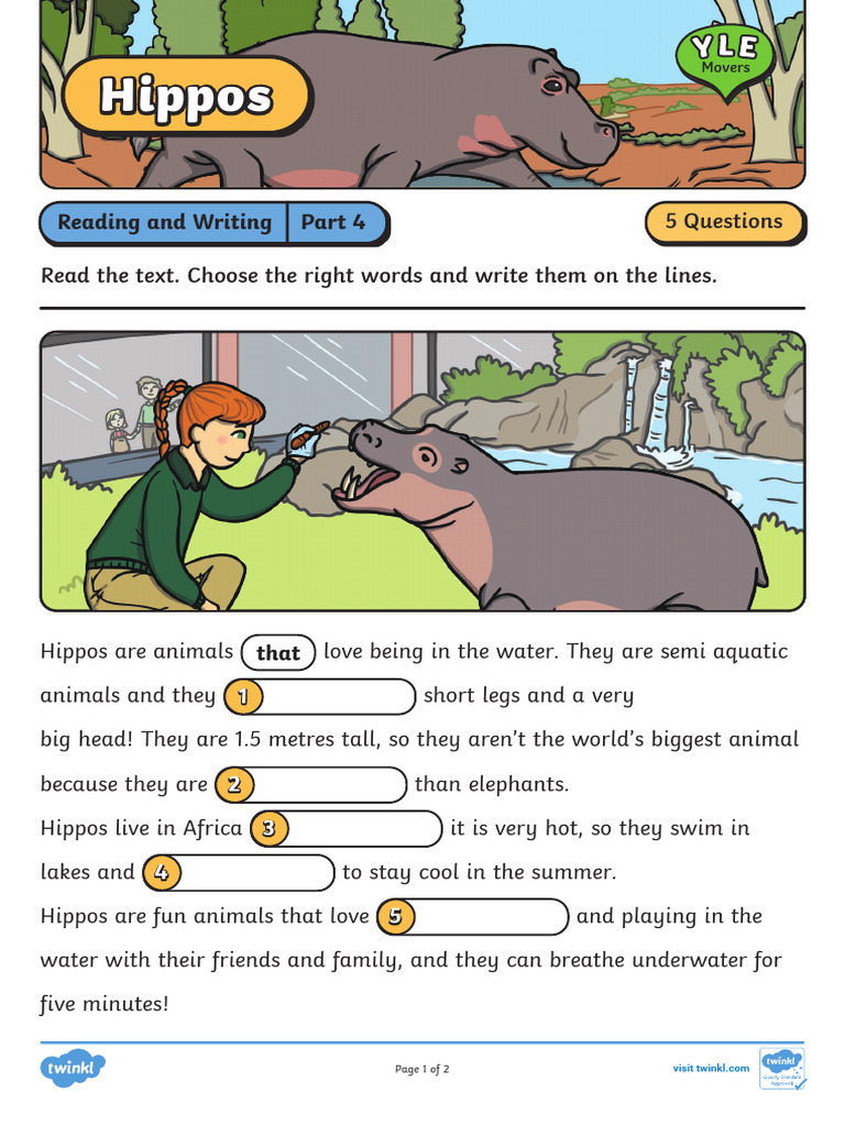 Hippos A1 | PDF