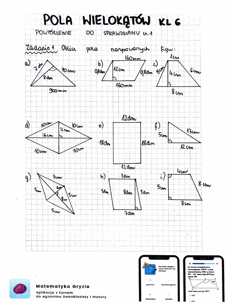 Pola Wielokątów | PDF