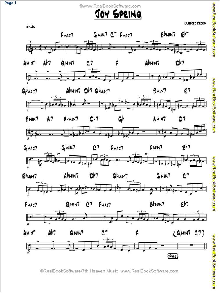 Joy Spring | PDF