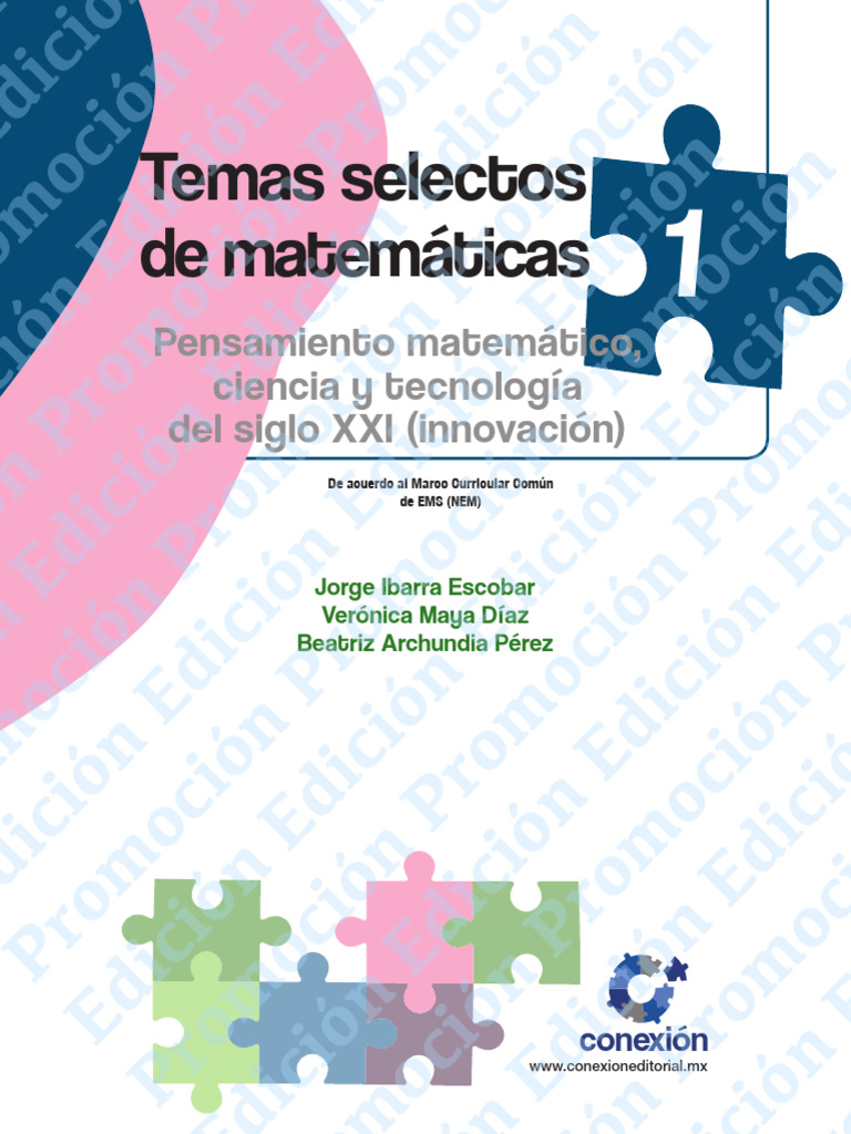 CNX Temasselectmatematicas 1 Promo 1 - 5 | PDF | Género | Estudios de género