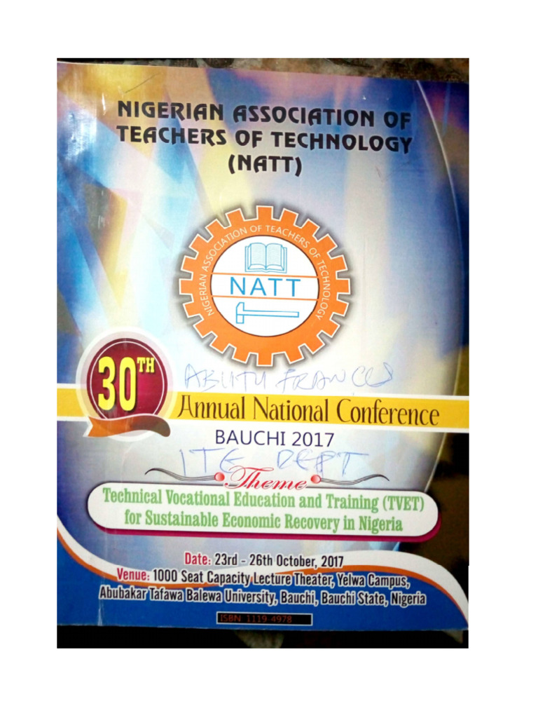 Francis 2017 NATT Proceedings | PDF