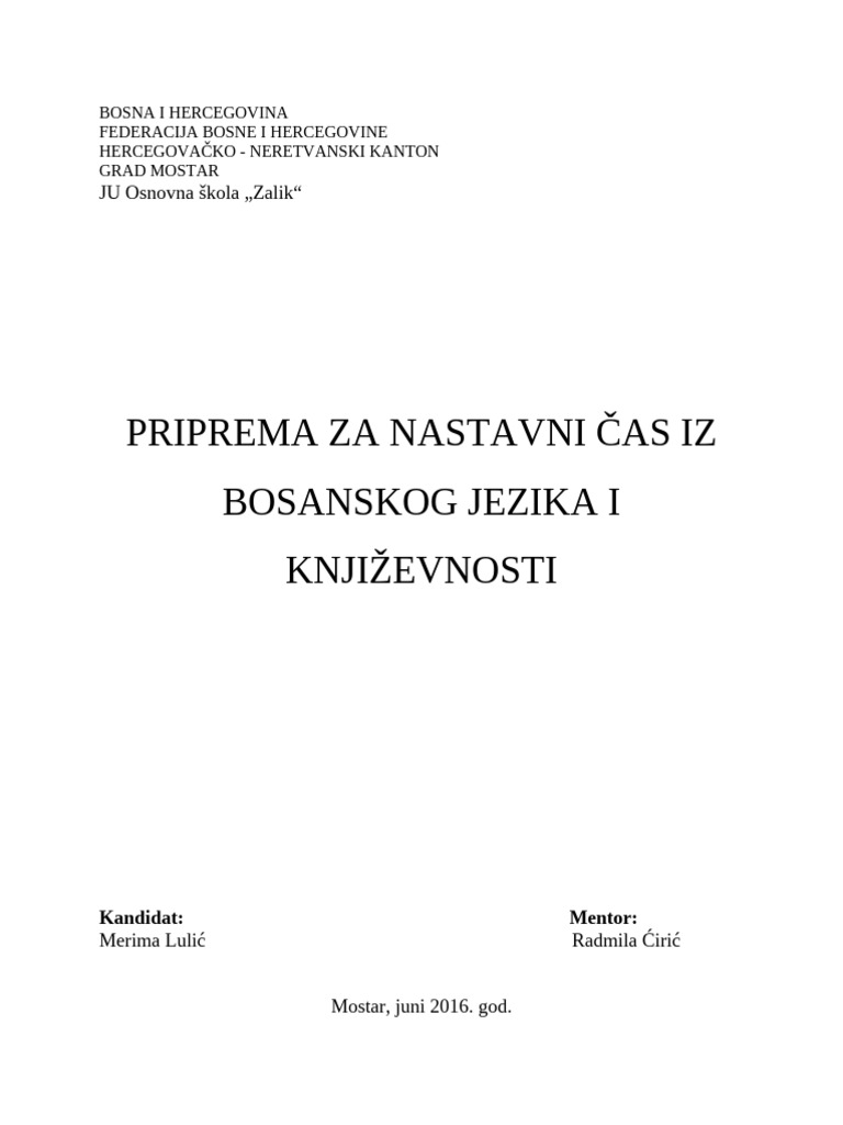 D. Maksimović, Priprema | PDF
