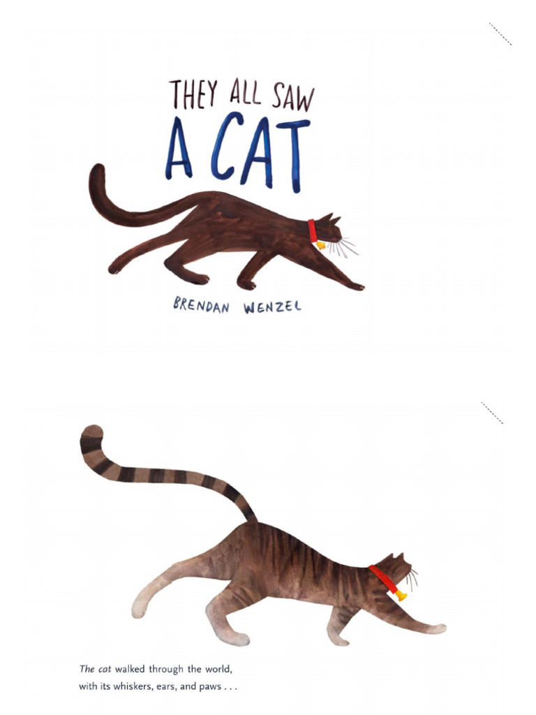They All Saw A Cat | PDF
