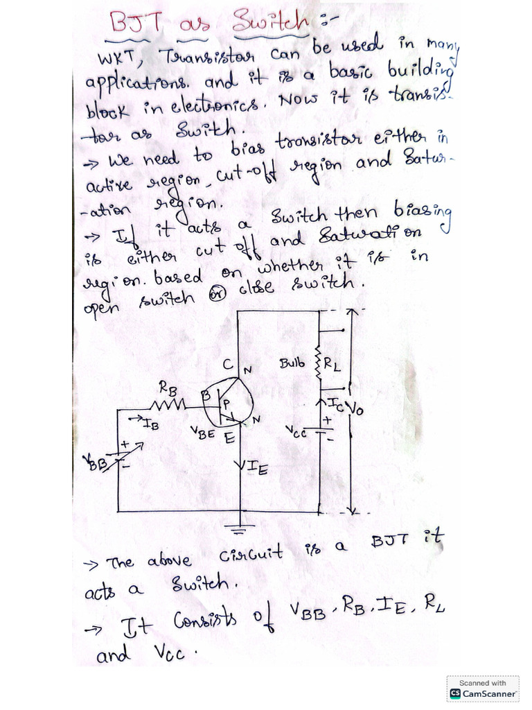 BJT Notes | PDF