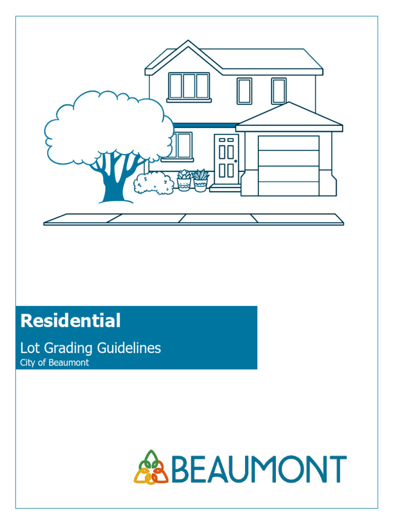 COB Lot Grading Guidelines (2023) | PDF | Storm Drain | Environmental ...