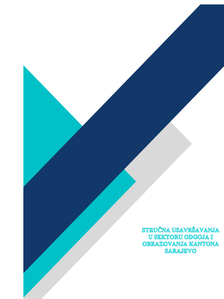 Katalog Tema Strucnih Usavrsavanja U Sektoru Odgoja I Obrazovanja Kantona Sarajevo 2. 9. 2024 ...