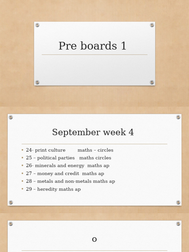 Pre Boards 1 | PDF