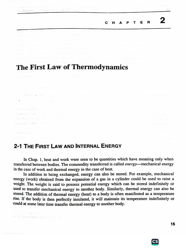 Thermodynamics Chapter 2 BG Kyle | PDF