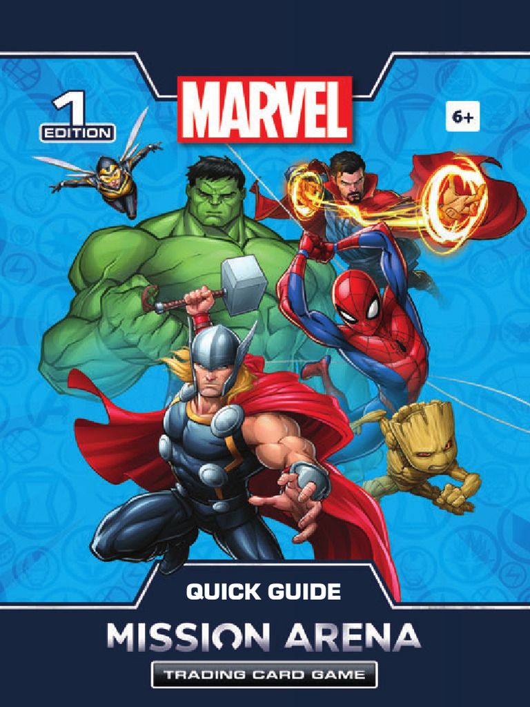 Marvel Mission Arena Rulebook Eng | PDF | Playing Cards