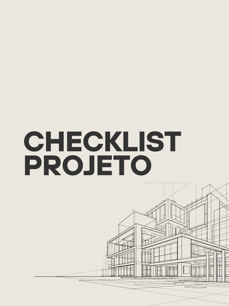 Checklist PROJETO | PDF
