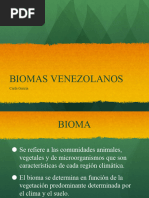 Biomas de Venezuela Mapa | PDF