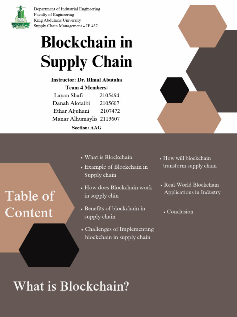 Supply Chain Presentation - Team 4 | PDF | Supply Chain | Business
