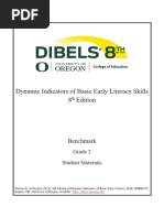dibels_8_Maze_G4_PM key Booklet | PDF