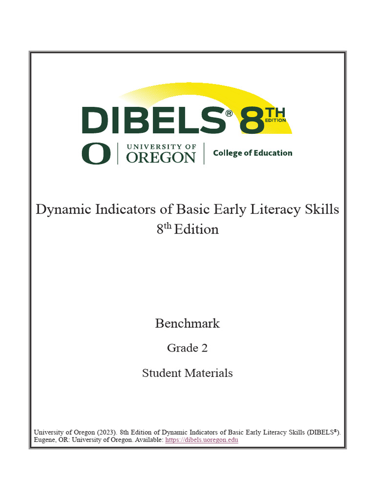 2 BOY Dibels BM Student | PDF