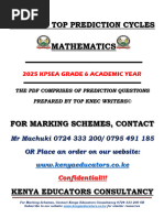 Grade 6 Kpsea Answer Sheet | PDF | Student Assessment And Evaluation ...