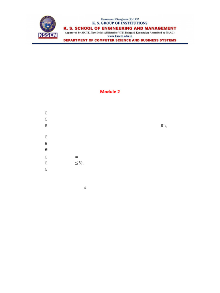 Theory of Computation QBank | PDF | Formalism (Deductive) | Mathematical Logic