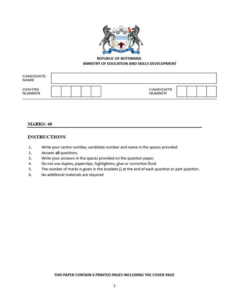 CHEMISTRY PP4 MOCK 2024 - 2024 | PDF | Titration | Chemistry
