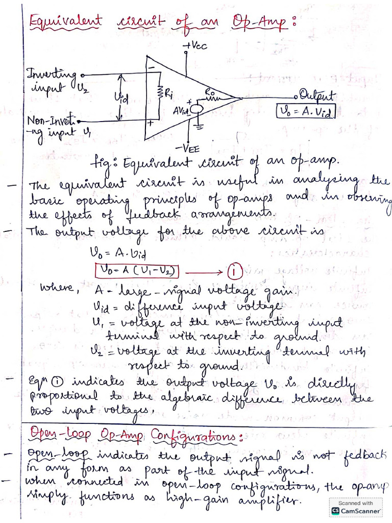 Op-Amps Notes_2 | PDF