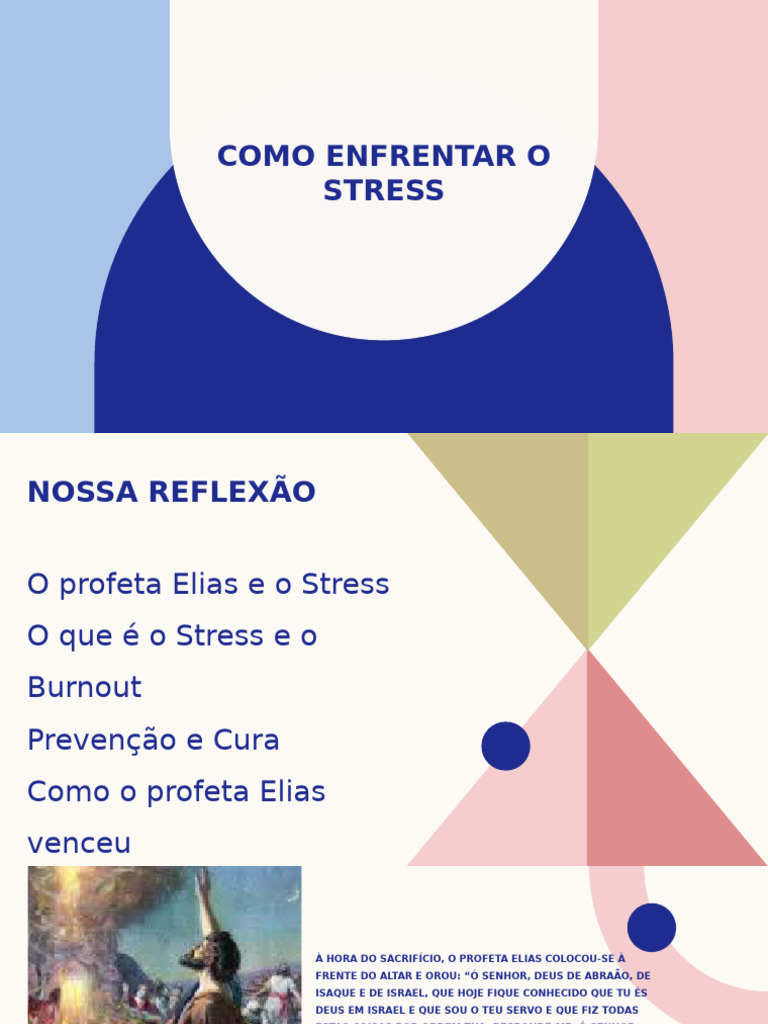Stress Alvorada0709 2024 | PDF | Estresse (Biologia) | Elias